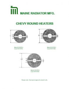 Catalogs | Maine Radiator